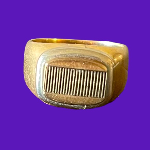 Vintage | Jewelry | Vintage K Service Award Ring Burger King Stamped ...
